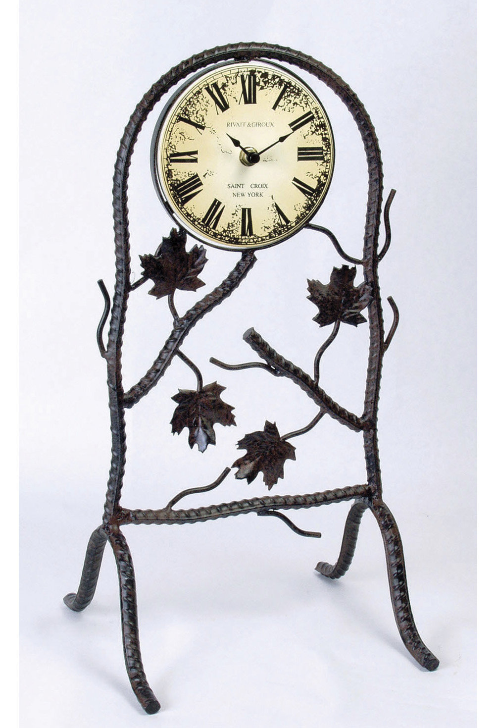 Williston Forge Analog Metal Quartz Tabletop Clock, Black - Wayfair Canada