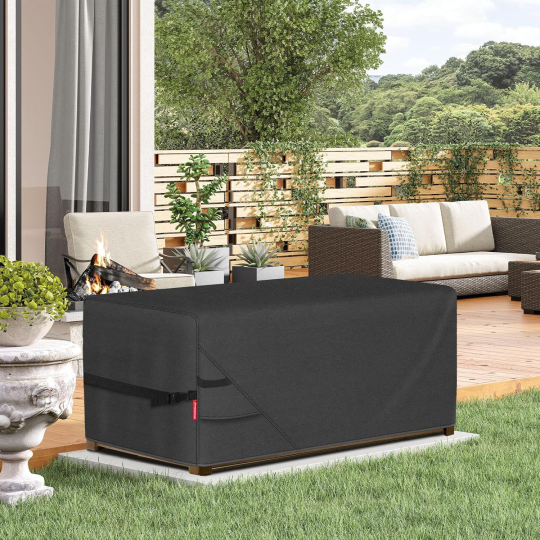 CUSTOM BUILT-IN VACUUM SYSTEMS Patio Deck Box Storage Cover - 600D ...