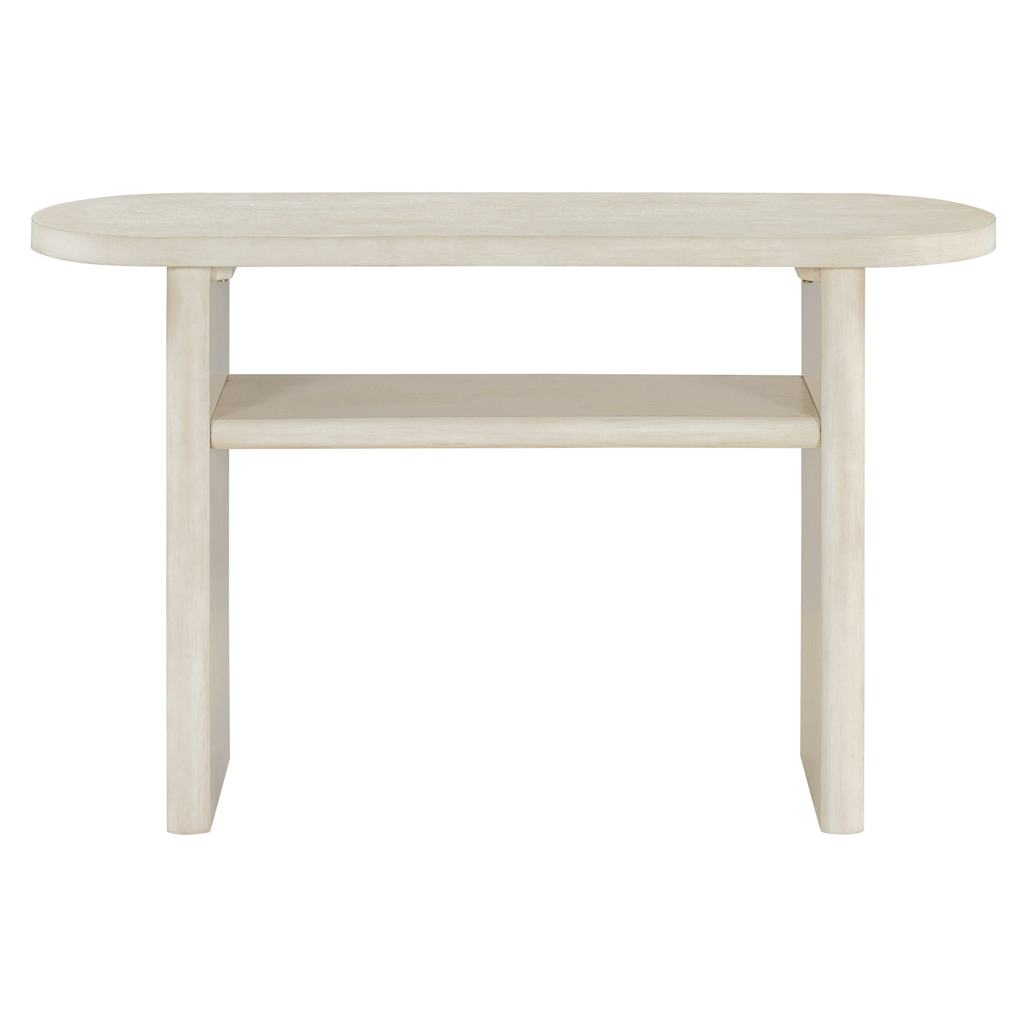 Latitude Run® Elegant Minimalist Console Table With Rounded Edges And ...