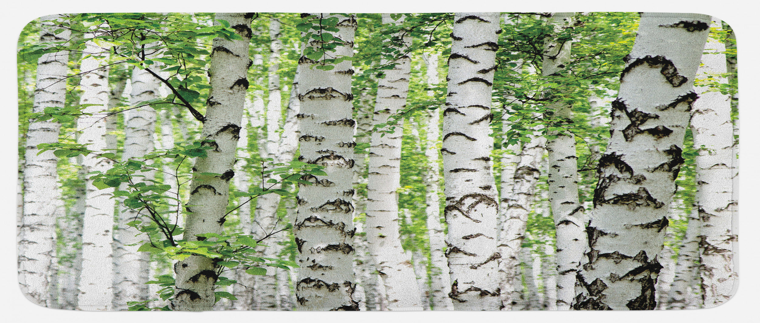 East Urban Home Woodland Kitchen Mat | Wayfair