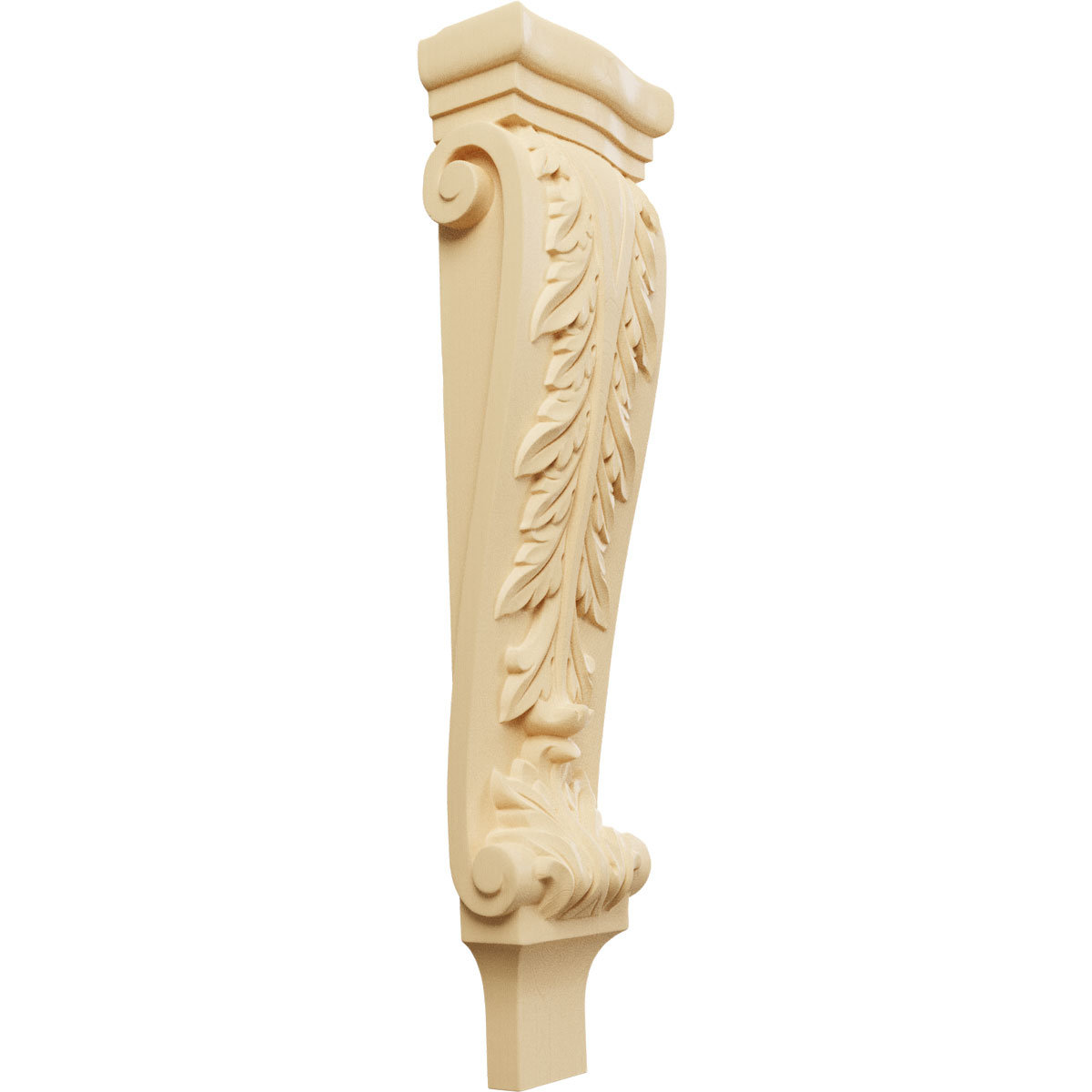 Ekena Millwork Large Acanthus Pilaster Corbel | Wayfair