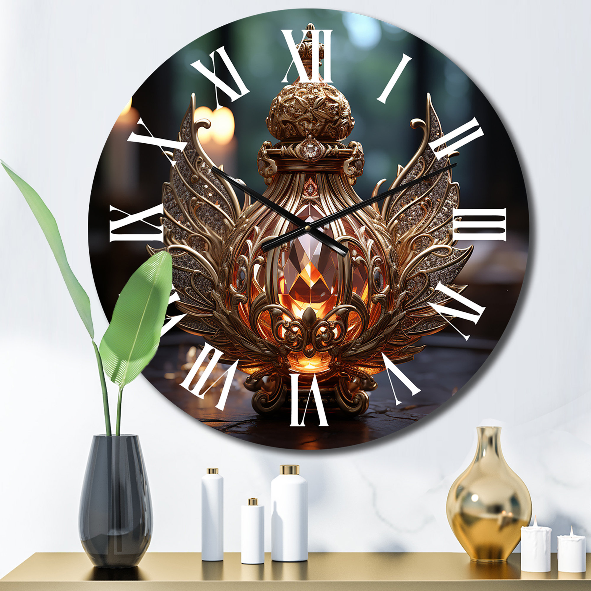 Design Art Retro Perfume Bottle Exquisite Design V - Perfumes Wall ...