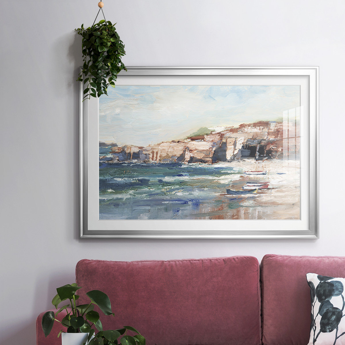 Dovecove Sea Cliff Study II Framed On Paper Print | Wayfair