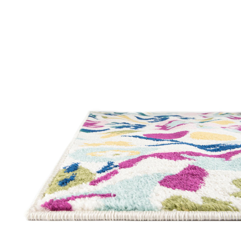 Andover Mills™ Holle Floral Rug & Reviews | Wayfair
