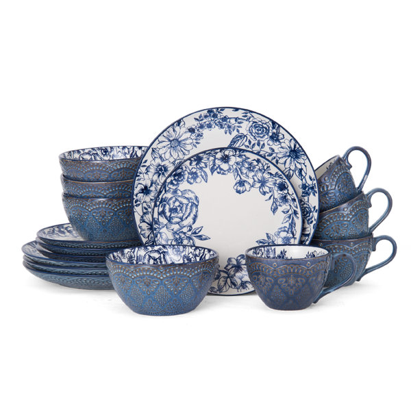 Country / Farmhouse Dinnerware Sets You'll Love | Wayfair