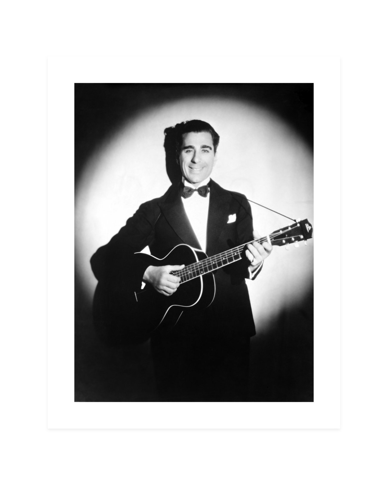 Globe Photos Entertainment & Media Portrait of Nick Lucas - Unframed ...