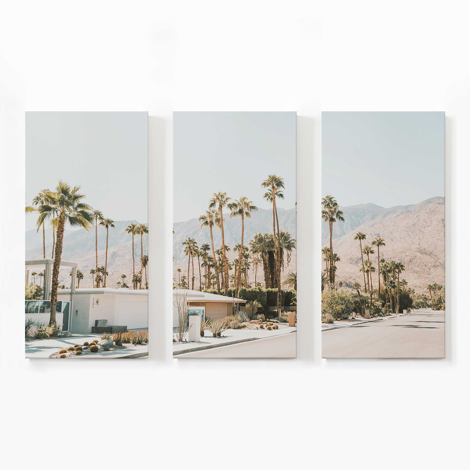 Frametolia The Hills | 3 Panel Split Large Canvas Print | Wayfair