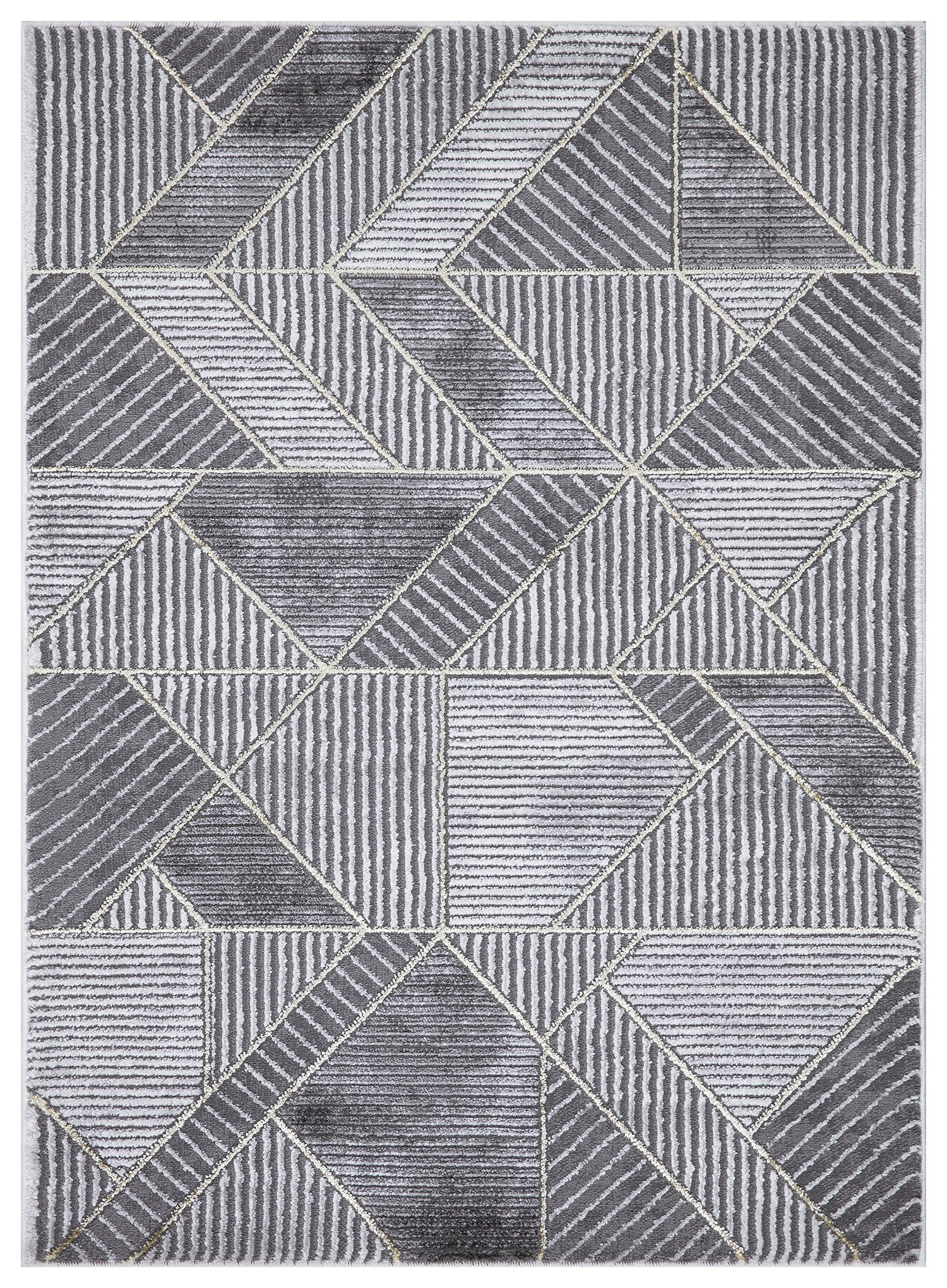 George Oliver Caedance Forsee Grey Geometric No Distressing Grey ...