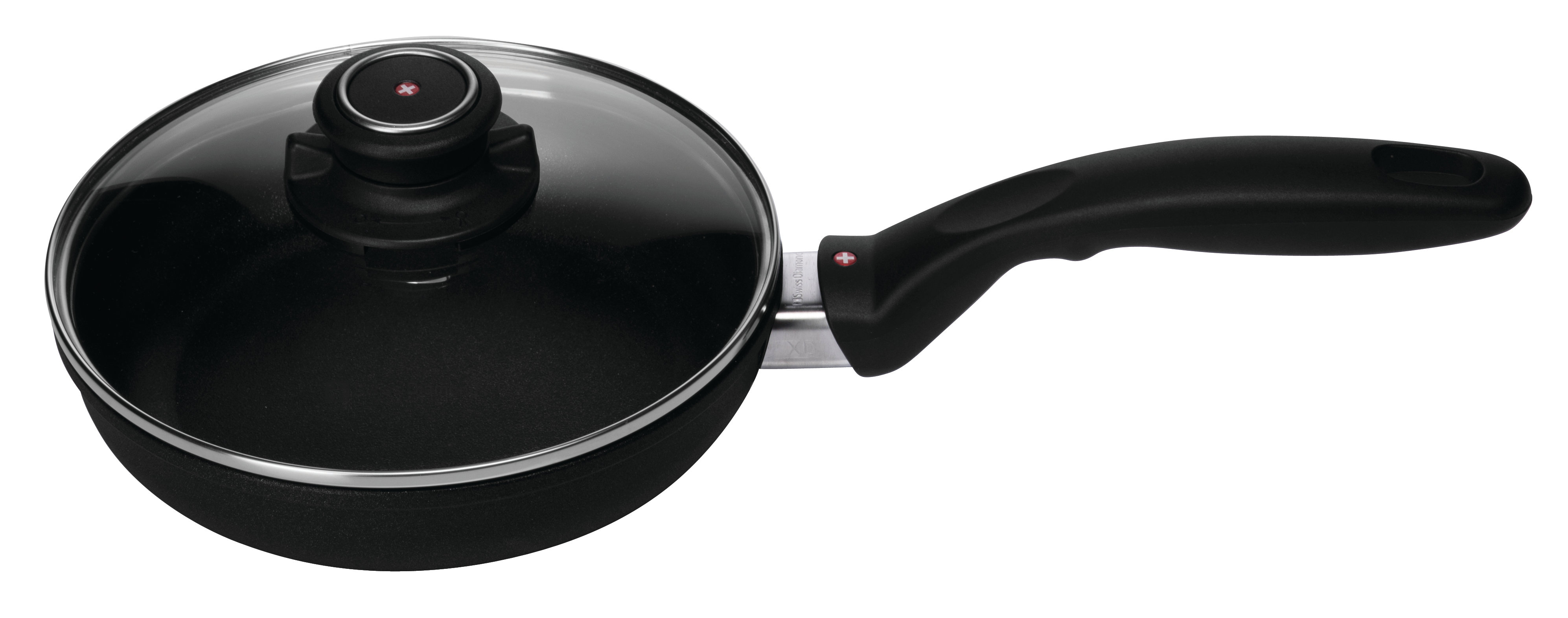 Swiss Diamond Non Stick Aluminum Frying Pan with Lid | Wayfair