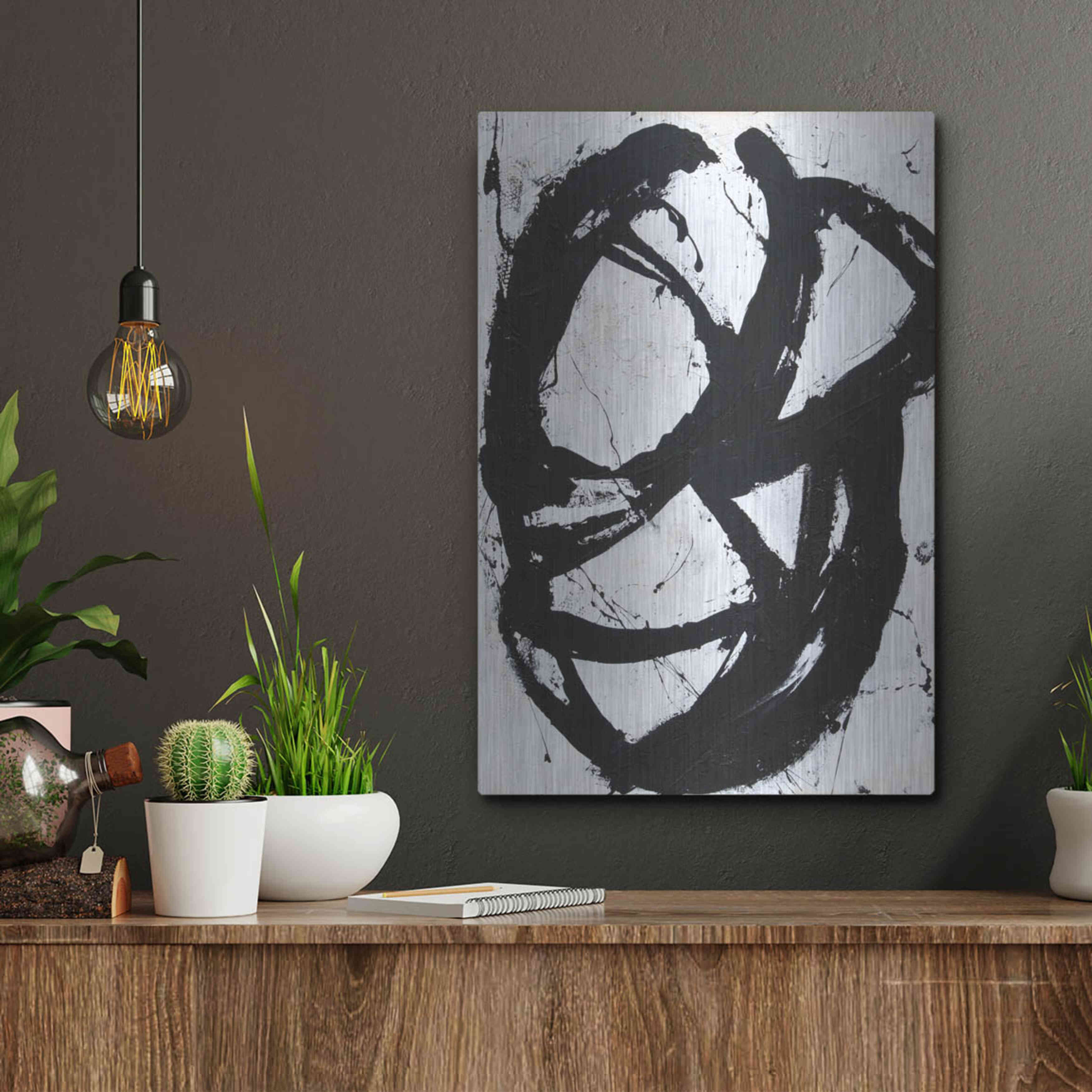 Orren Ellis 'Ace of Spades II' by Erin Ashley Metal Wall Art | Wayfair