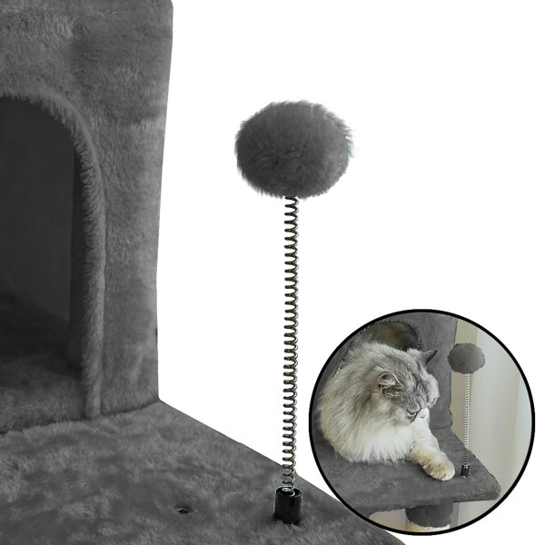 Tucker Murphy Pet™ 64" Large Cat Condo & Reviews | Wayfair