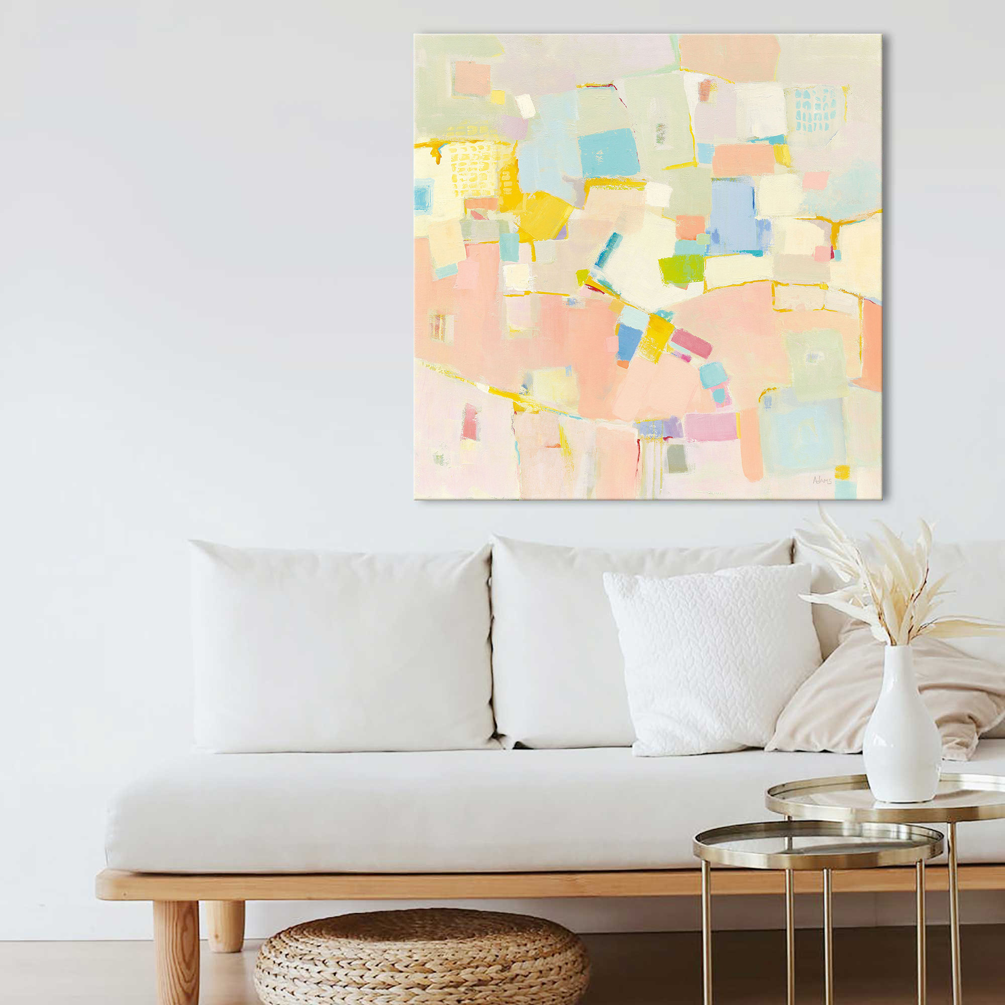 Orren Ellis "Block Party" by Phyllis Adams Print on Canvas | Wayfair