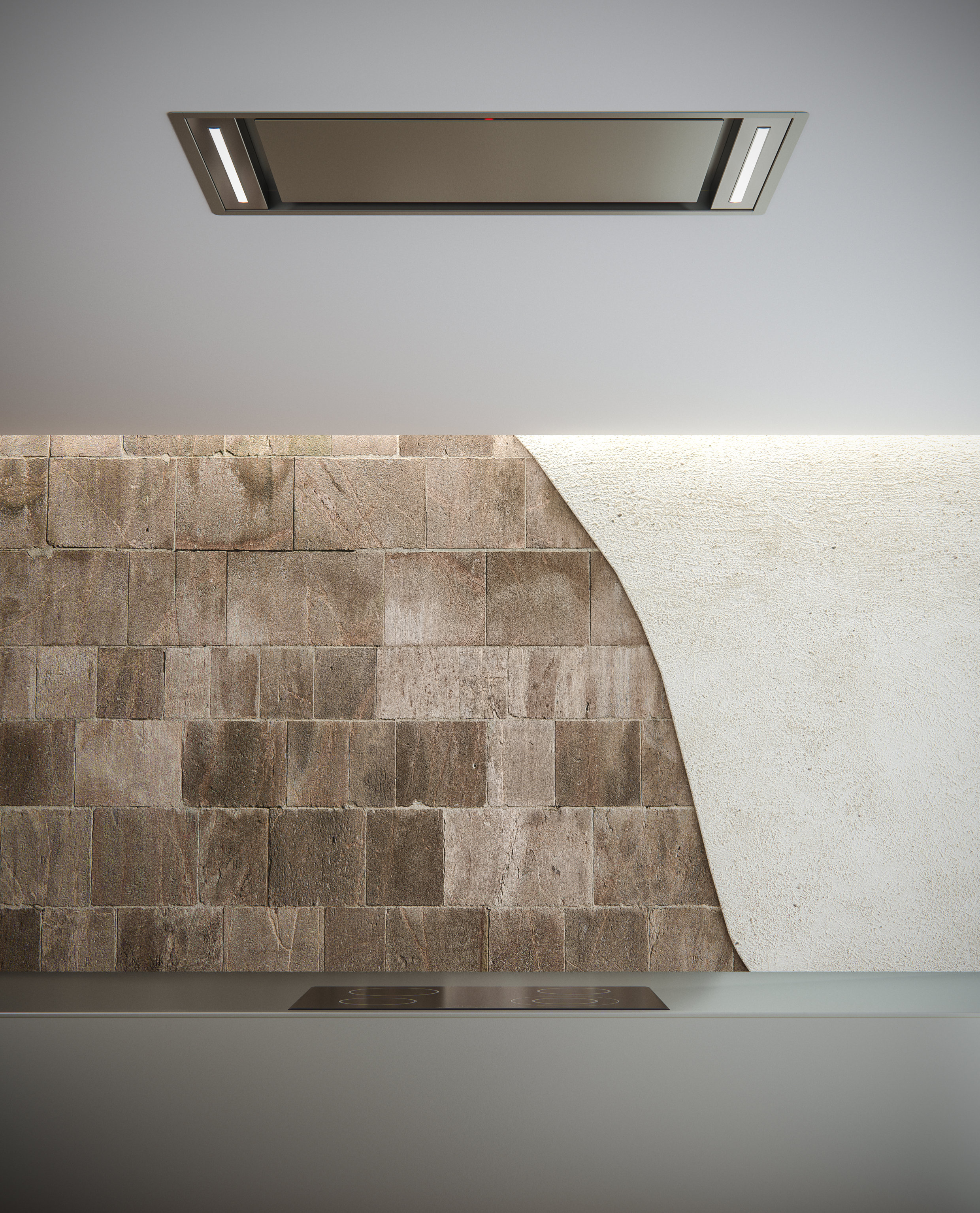 Sirius Range Hoods 36" 375 Convertible Island Range Hood with Mesh ...