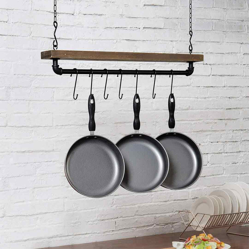 Trent Austin Design® Rectangle Hanging Pot Rack | Wayfair