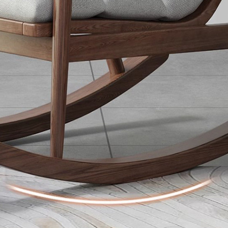 SUPROT Solid Wood Rocking Chair | Wayfair