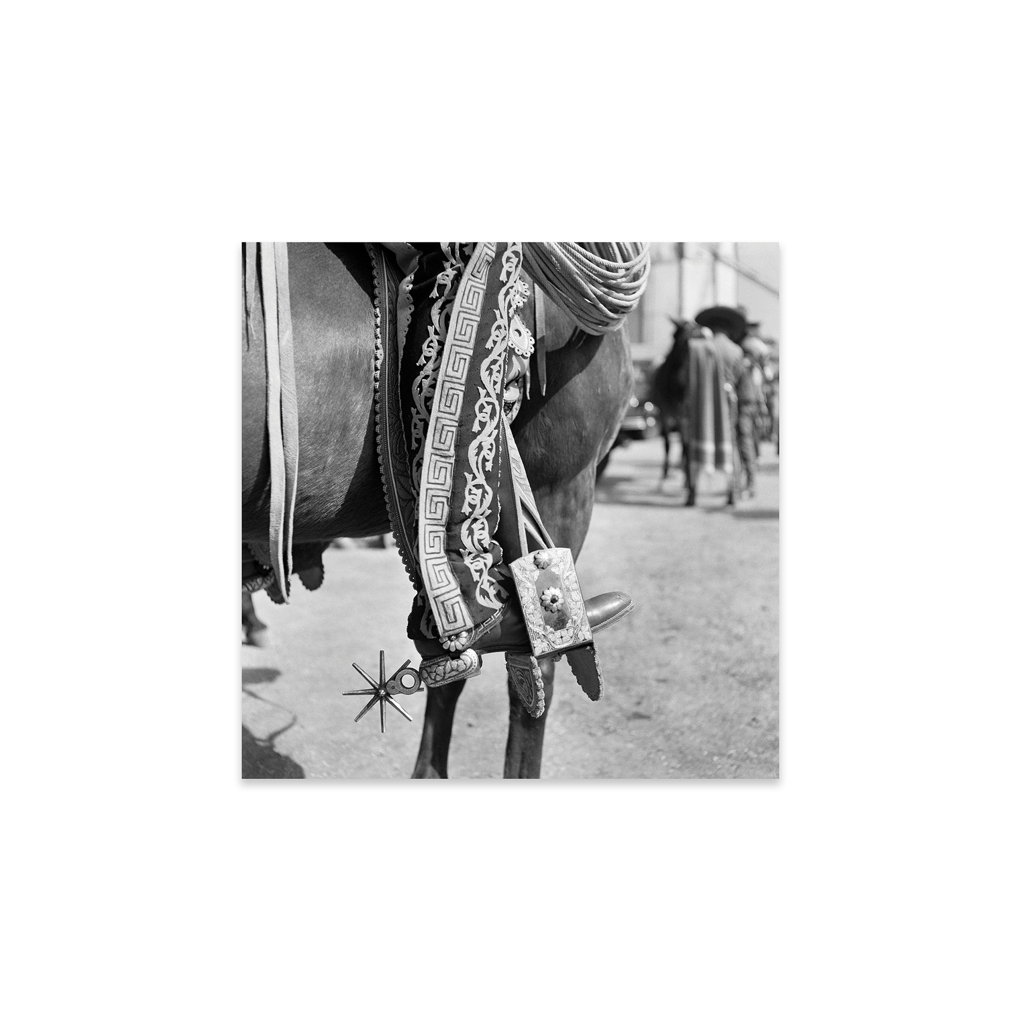 Union Rustic 1930s Detail Of Traditional Charro Cowboy Costume ...