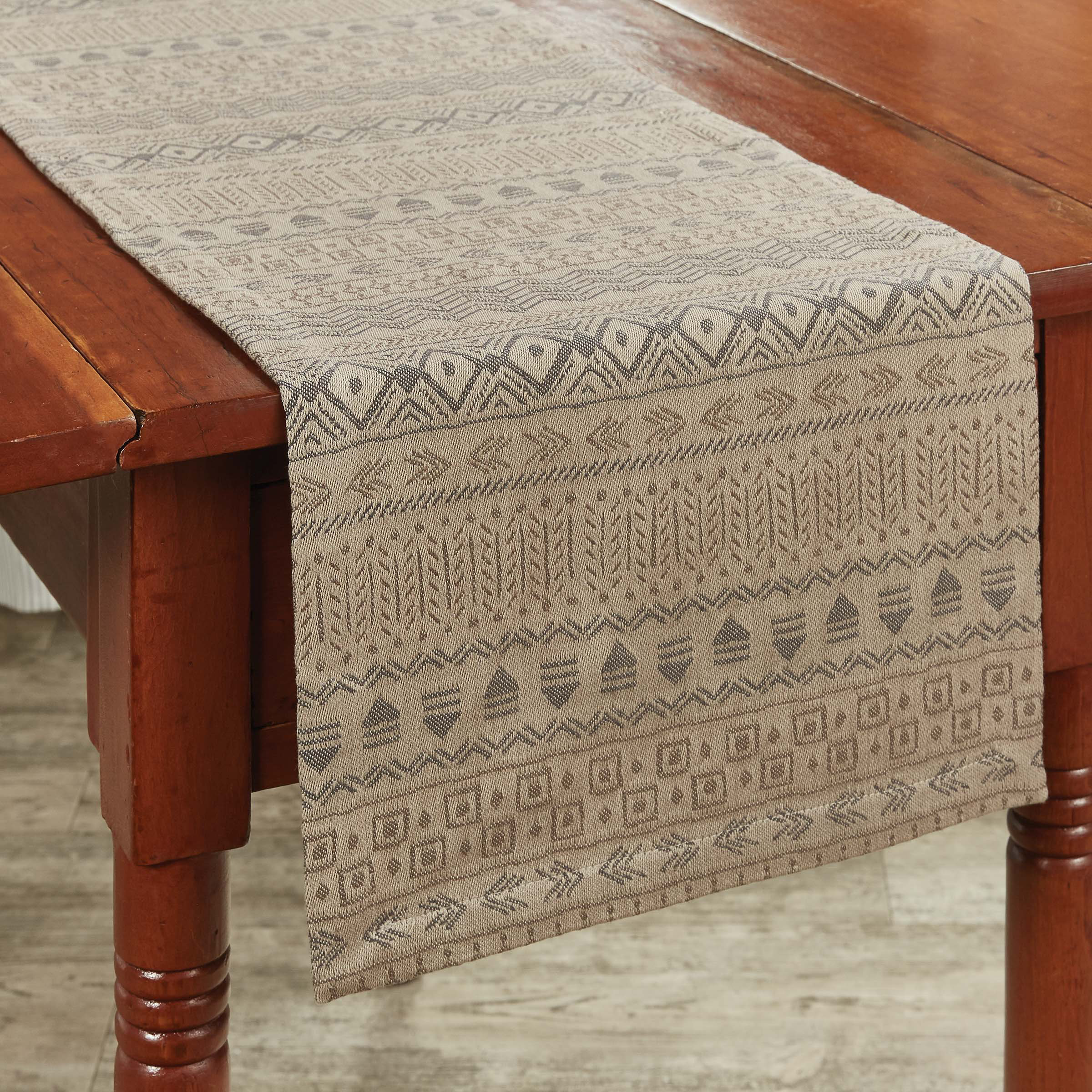 Union Rustic Helmfried Rectangular Ikat Table Runner | Wayfair
