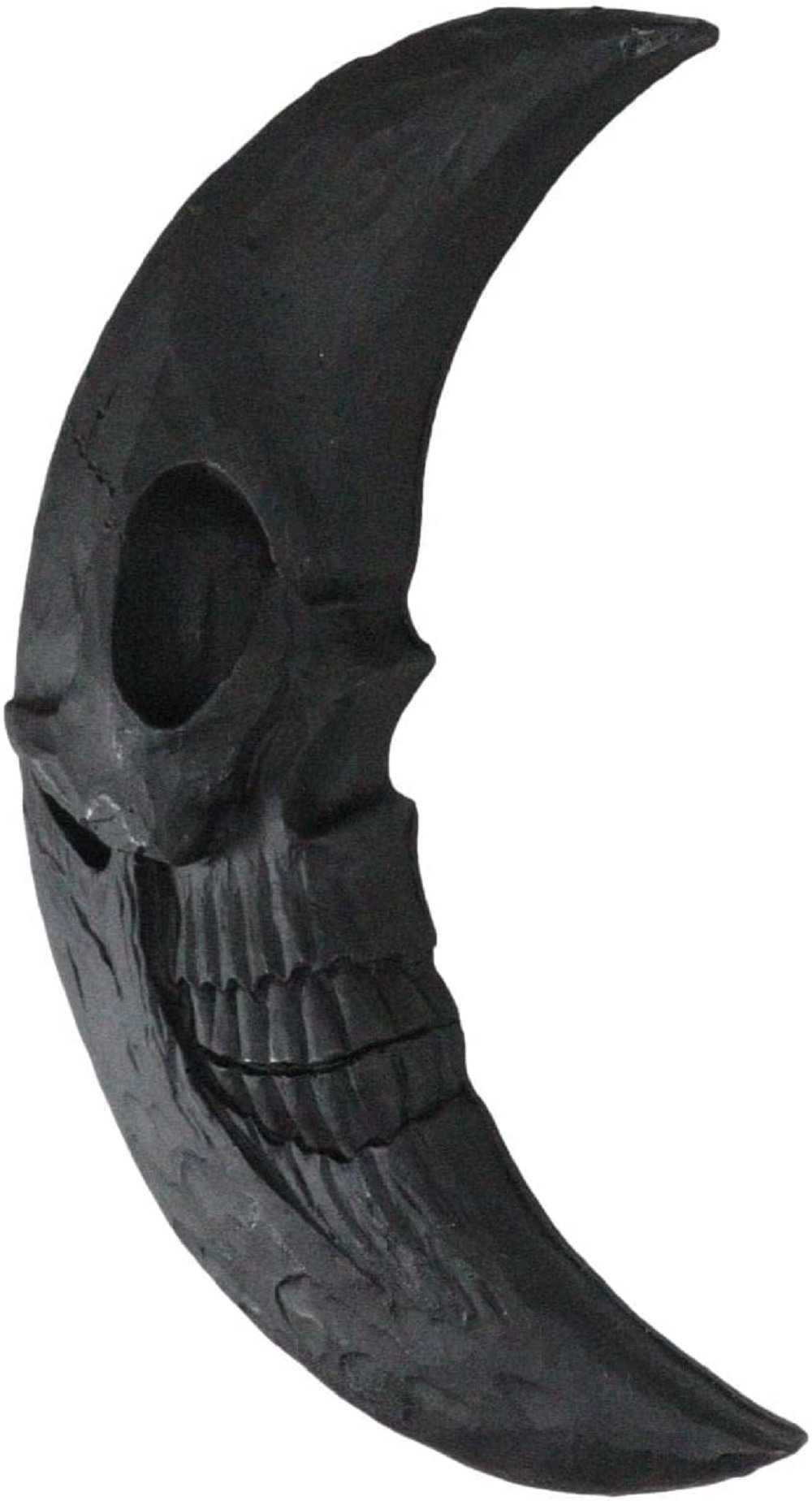 The Holiday Aisle® Wicca Occult Black Crescent Moon Skull Sacred Gothic ...