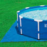 Intex: Pool Ground Cloth - 15.5 Feet - Square Blue Cloth, For Use With ...