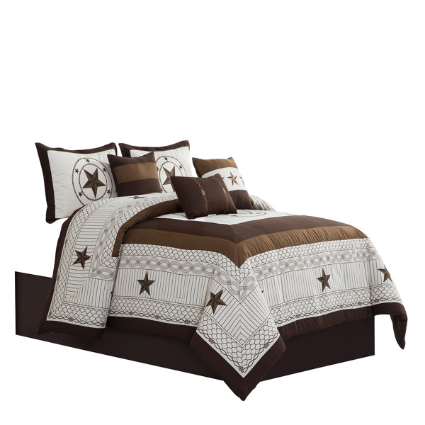 Homechoice International Group Microfiber 7 Piece Comforter Set ...