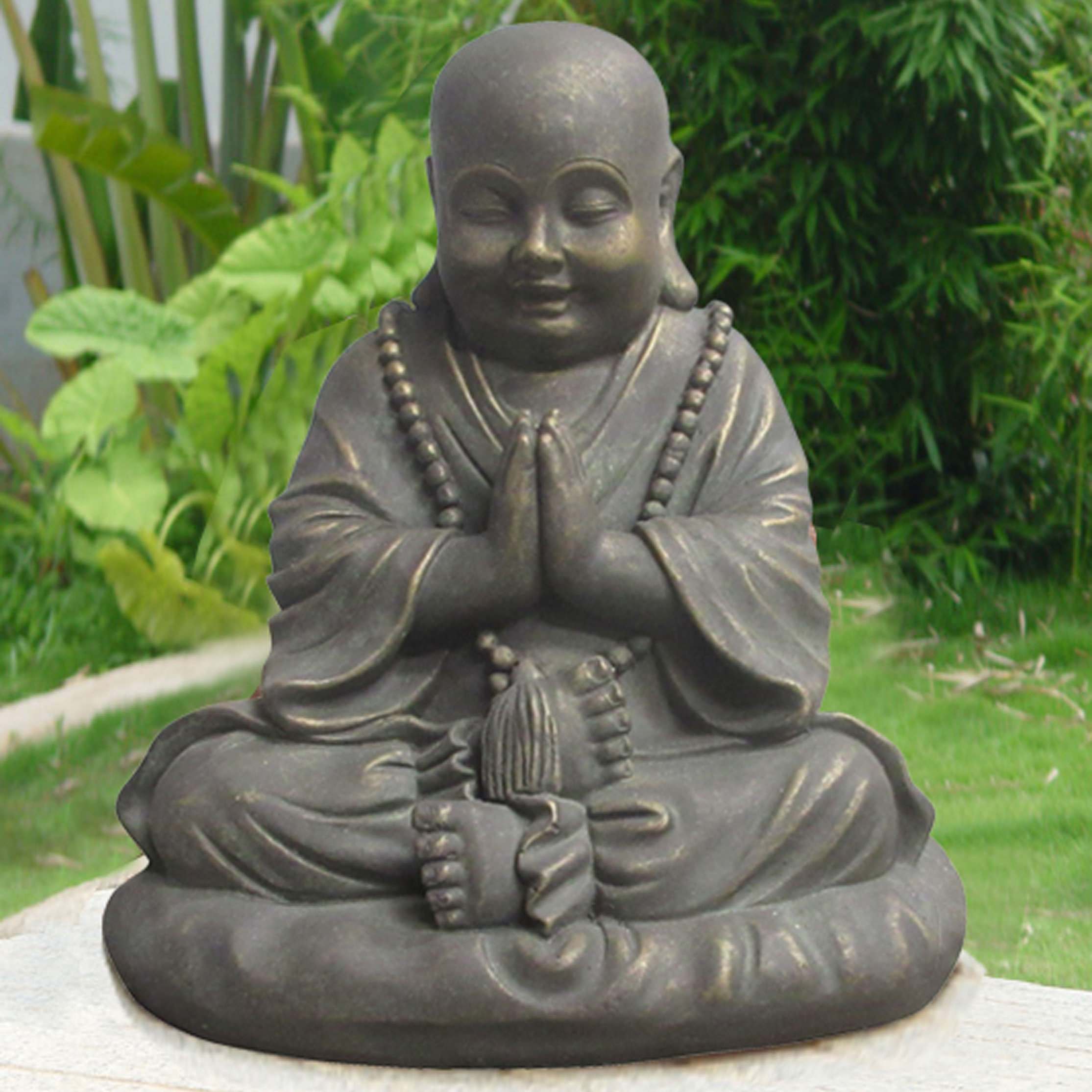 Hi-Line Gift Ltd. Buddha Praying Statue & Reviews - Wayfair Canada
