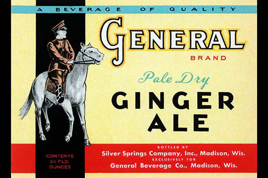 Buyenlarge 'General Brand Pale Dry Ginger Ale' Vintage Advertisement ...