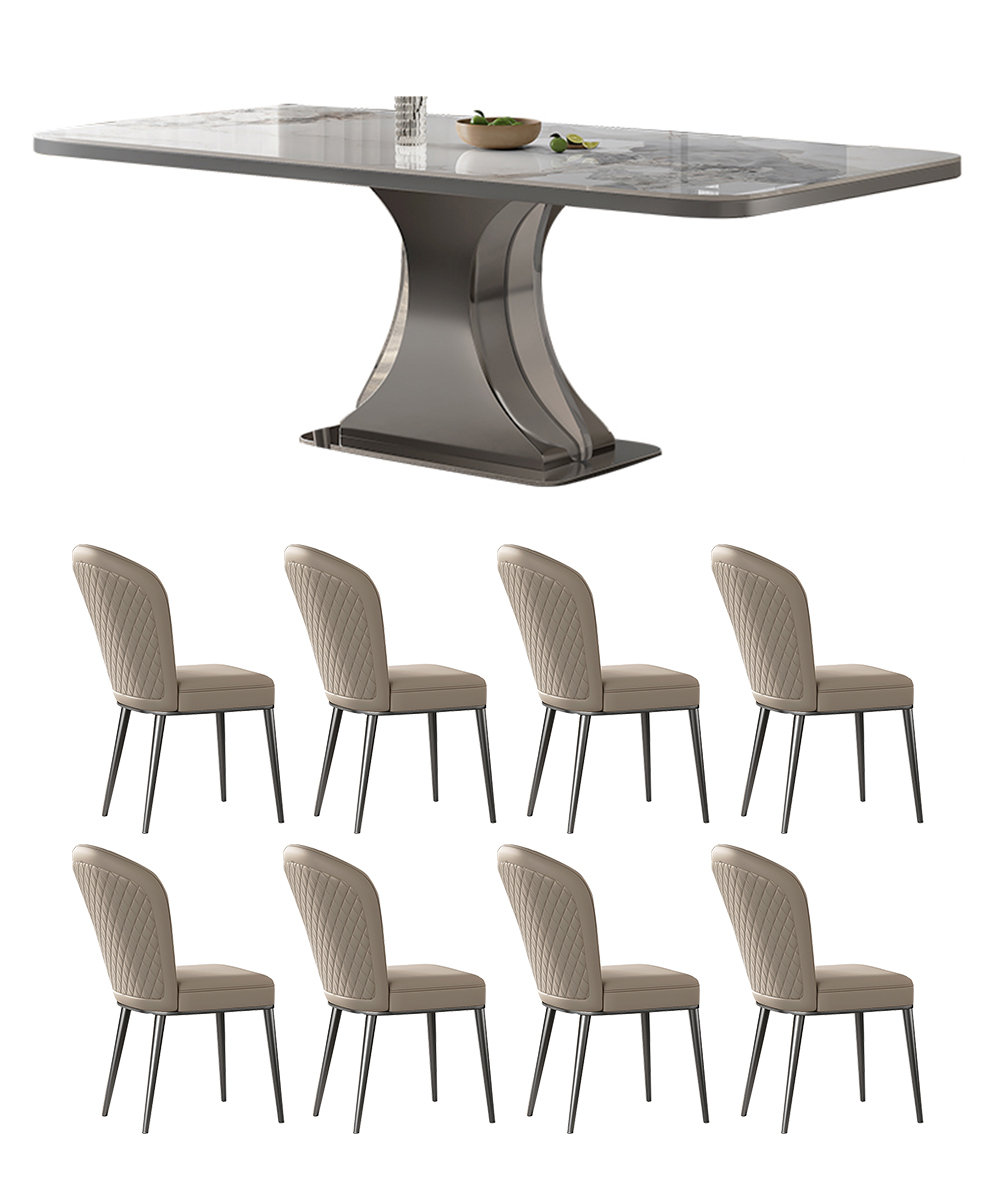 BILBRA Household small rectangular dining table set | Wayfair