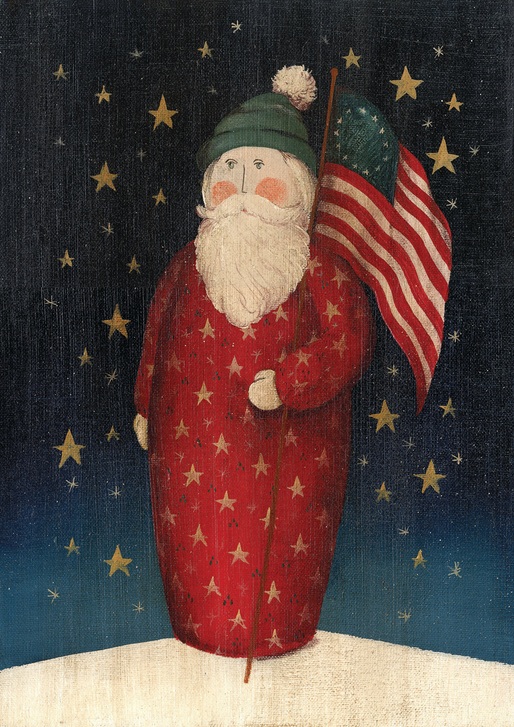 Toland Home Garden Flag Waving Santa 28 x 40 inch House Flag | Wayfair