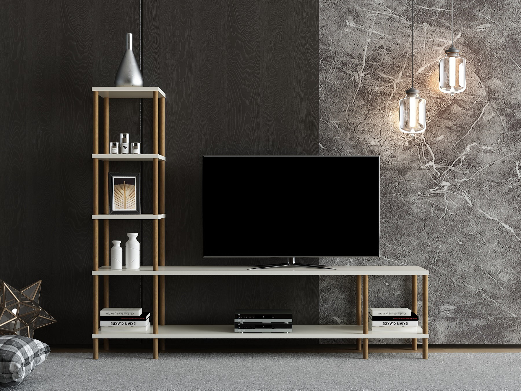 17 Stories Frangiamore TV Stand for TVs up to 50" | Wayfair.ie