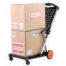 VEVOR Multi Use Functional Collapsible Cart, 198 lbs Capacity 2-Tier ...