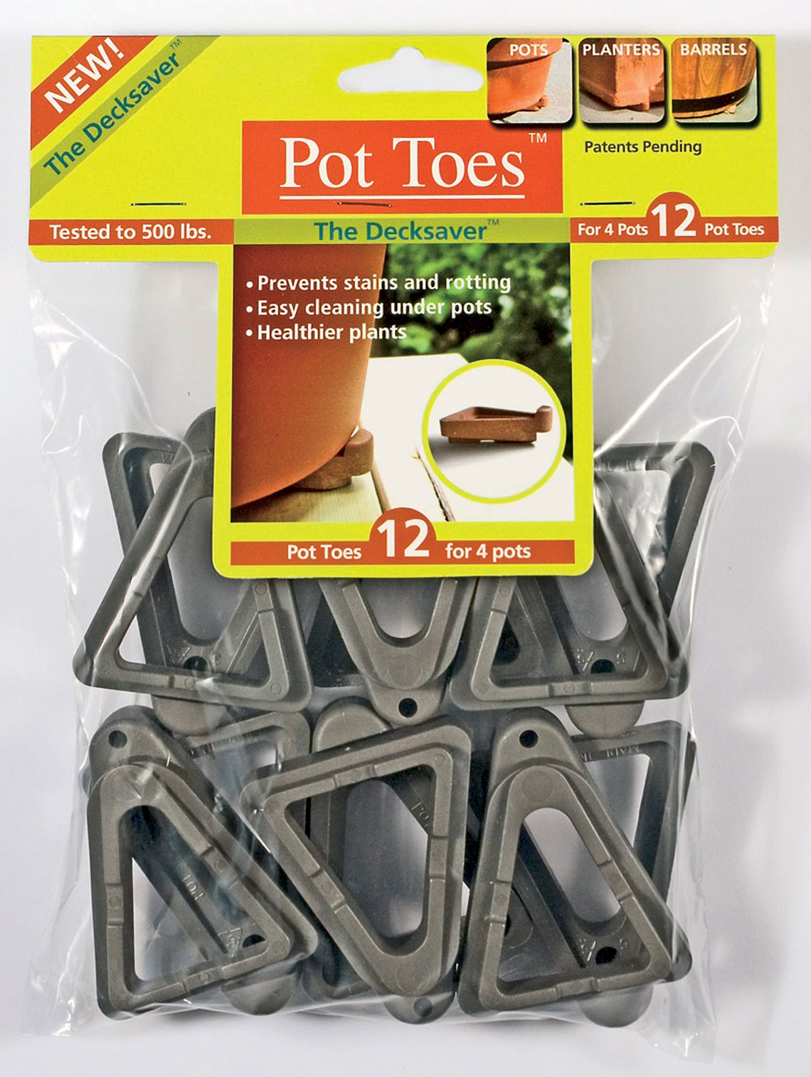 Gardenrite 12 Piece Planter Feet Set & Reviews | Wayfair