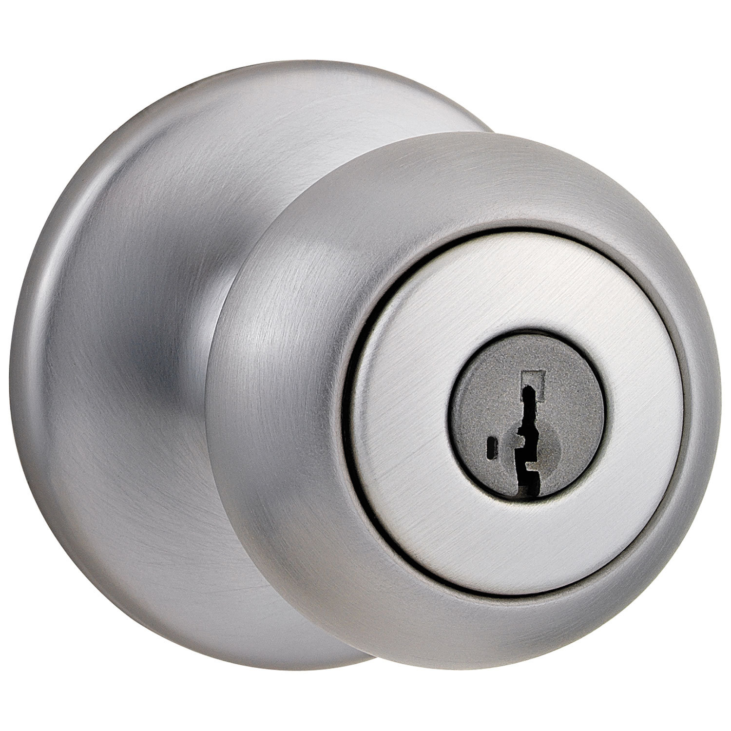Kwikset Cove Keyed Door Knob with SmartKey® & Reviews | Wayfair