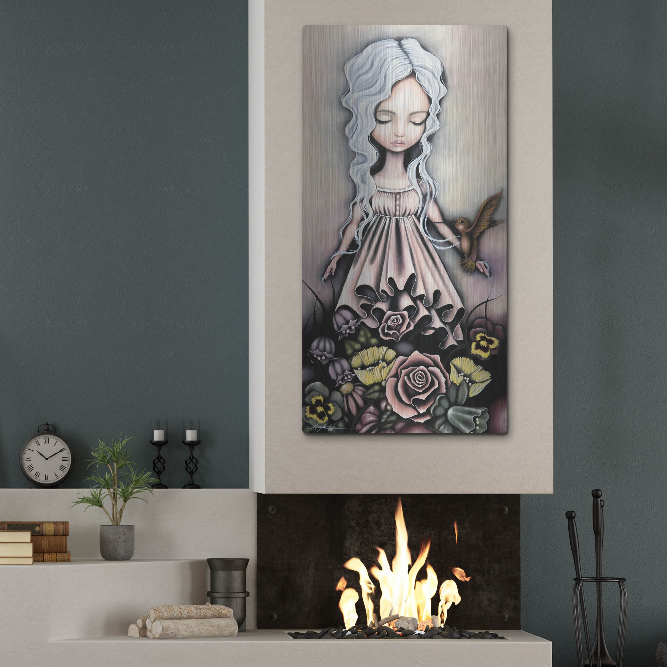 Red Barrel Studio® 'Freya' by Angelina Wrona Metal Wall Art | Wayfair