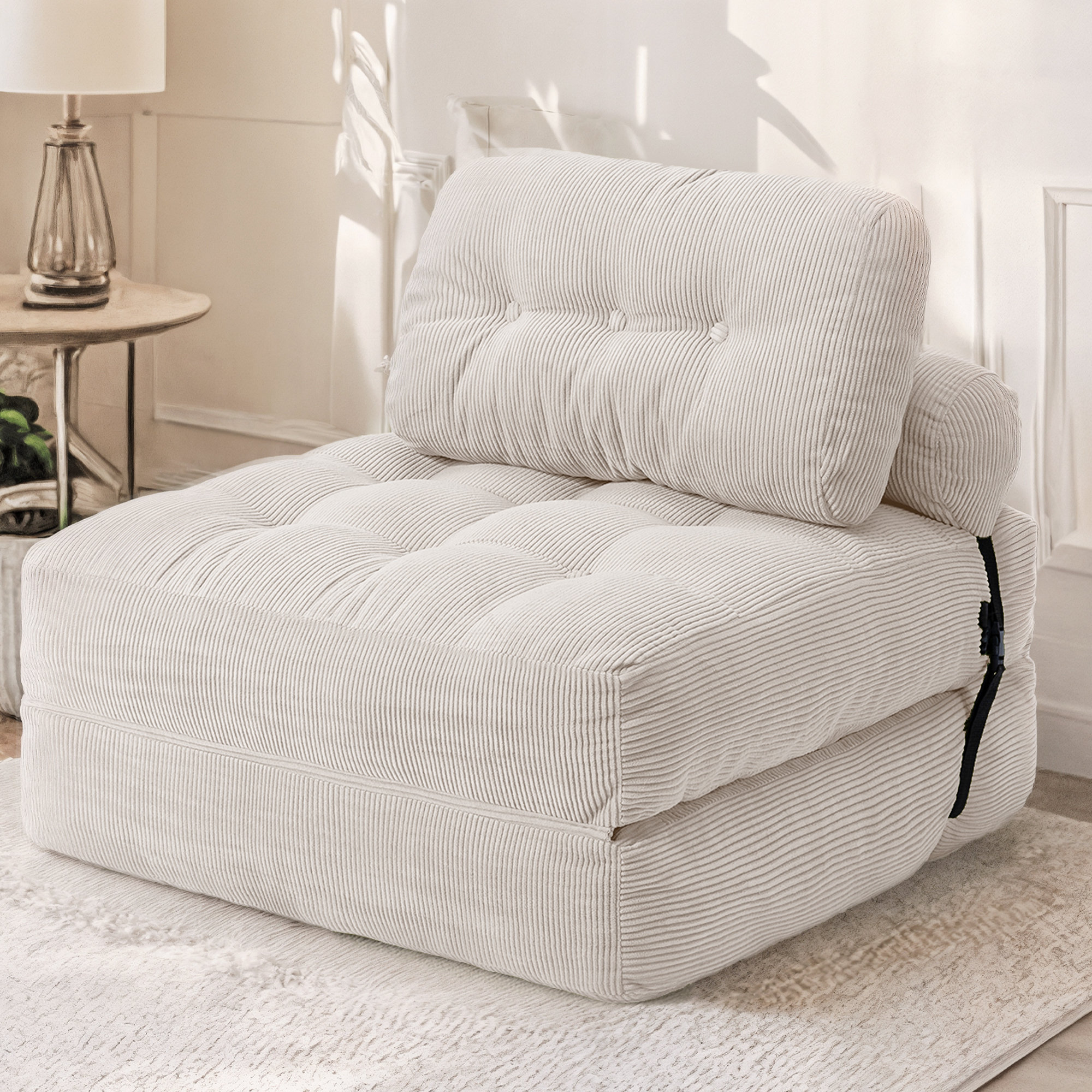 Trule Convertible Folding Whille Sofa Bed - Sleeper Chair Bed with Back ...