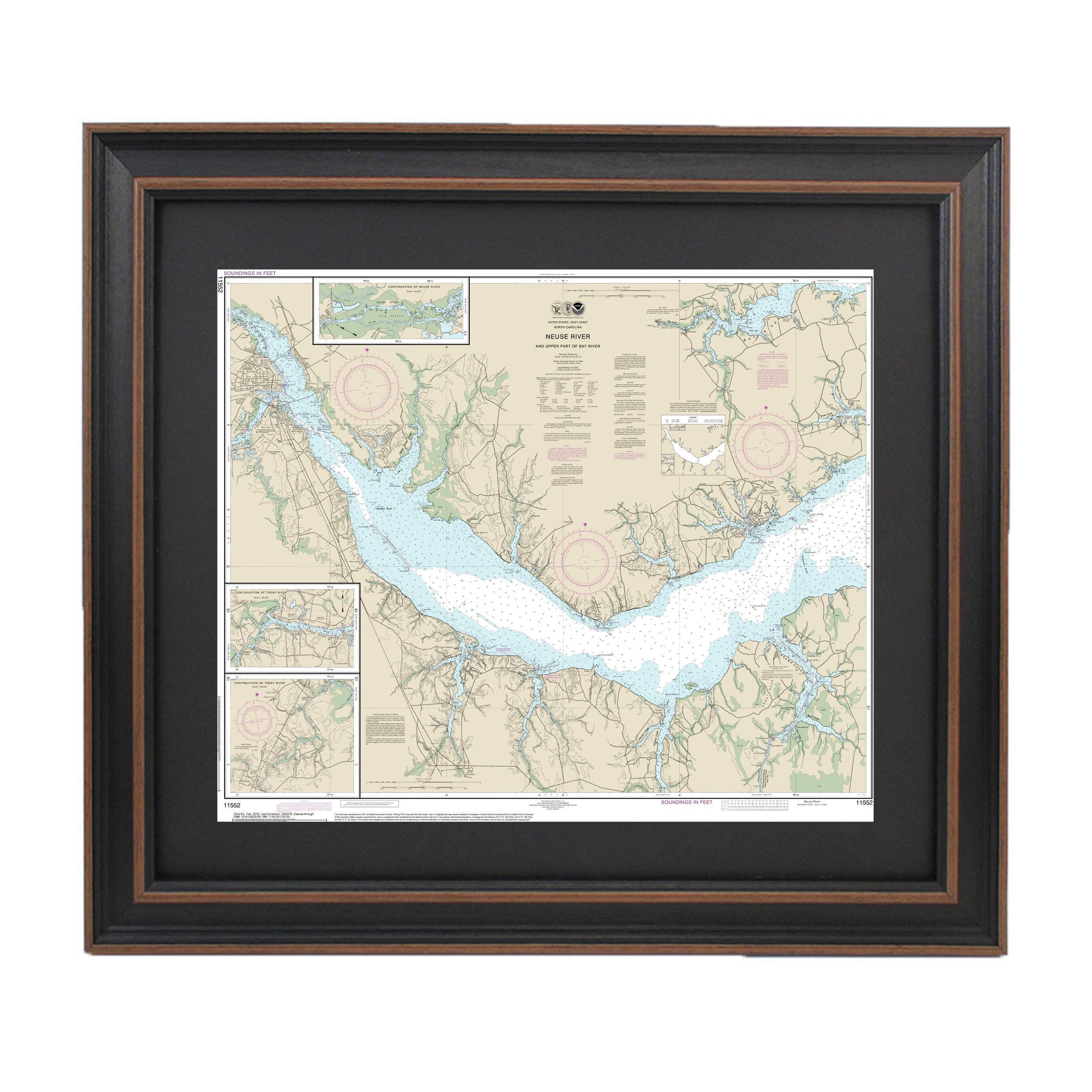 Longshore Tides Neuse River And Upper Part Of Bay River | Nautical ...