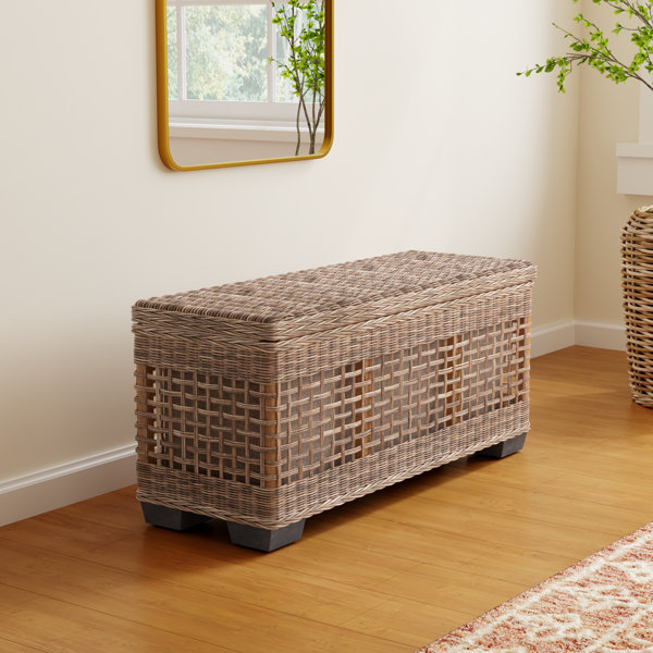 Birch Lane™ Siesta Storage Bench & Reviews | Wayfair