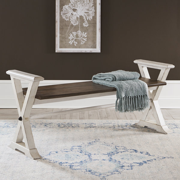 Laurel Foundry Modern Farmhouse Portia Wood Bench | Wayfair