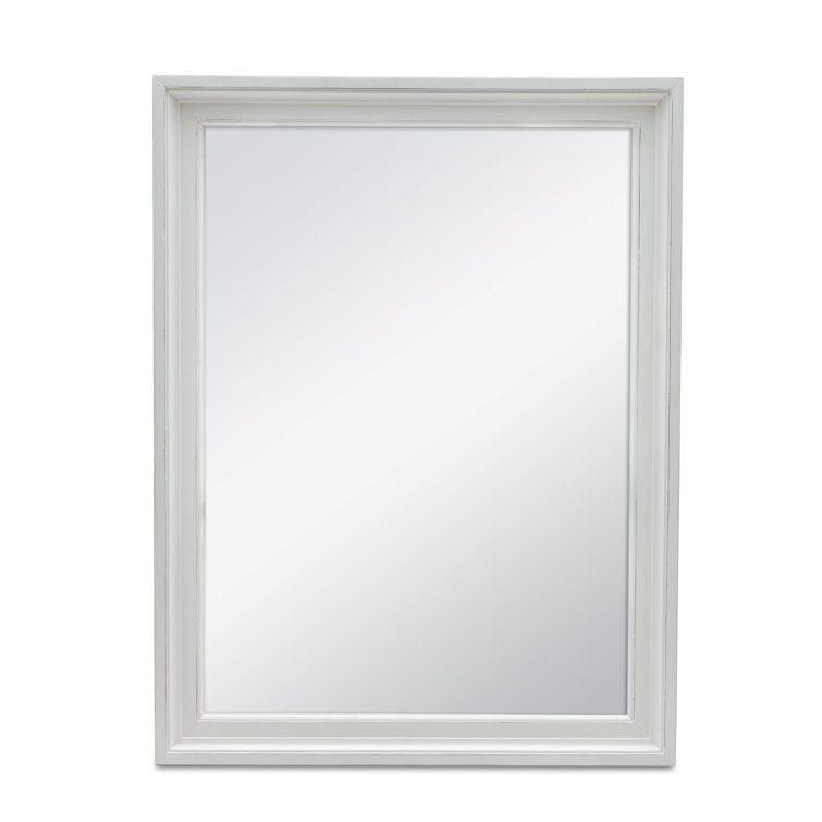 Rosalind Wheeler Islamorada White Washed Mirror | Wayfair