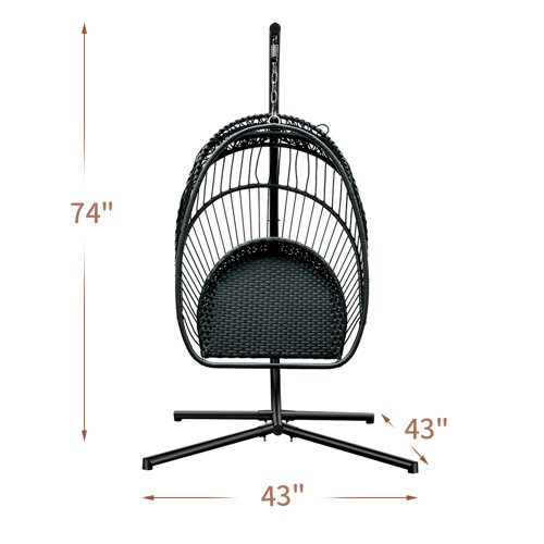 Wayfair | Single Person Porch Swings You'll Love in 2023