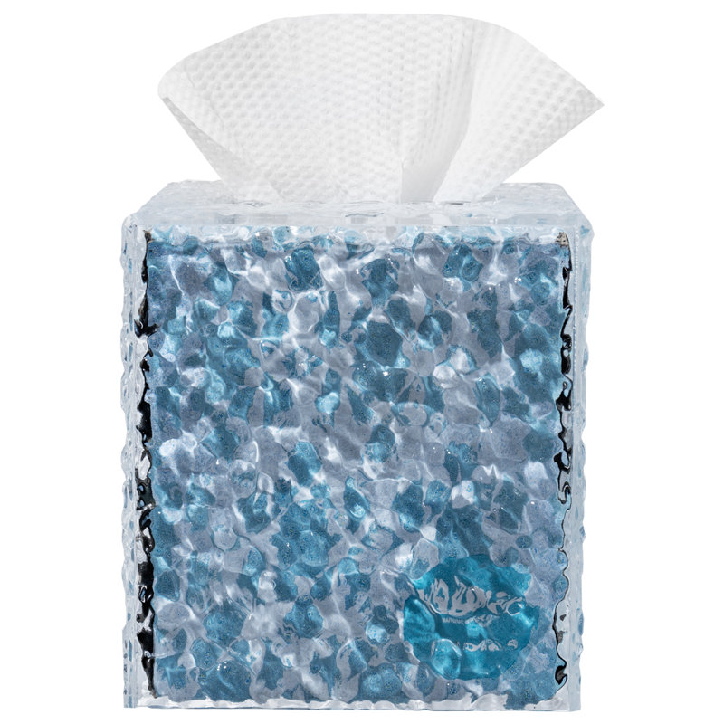 Mercer41 Decorative Transparent Acrylic Square Tissue Box Cover | Wayfair