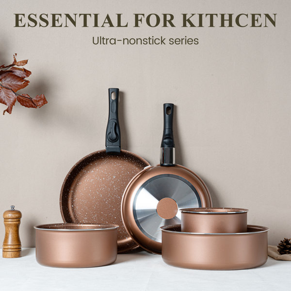 Chef Power 24-Piece Nonstick Cookware Set Detachable Handles, RV ...