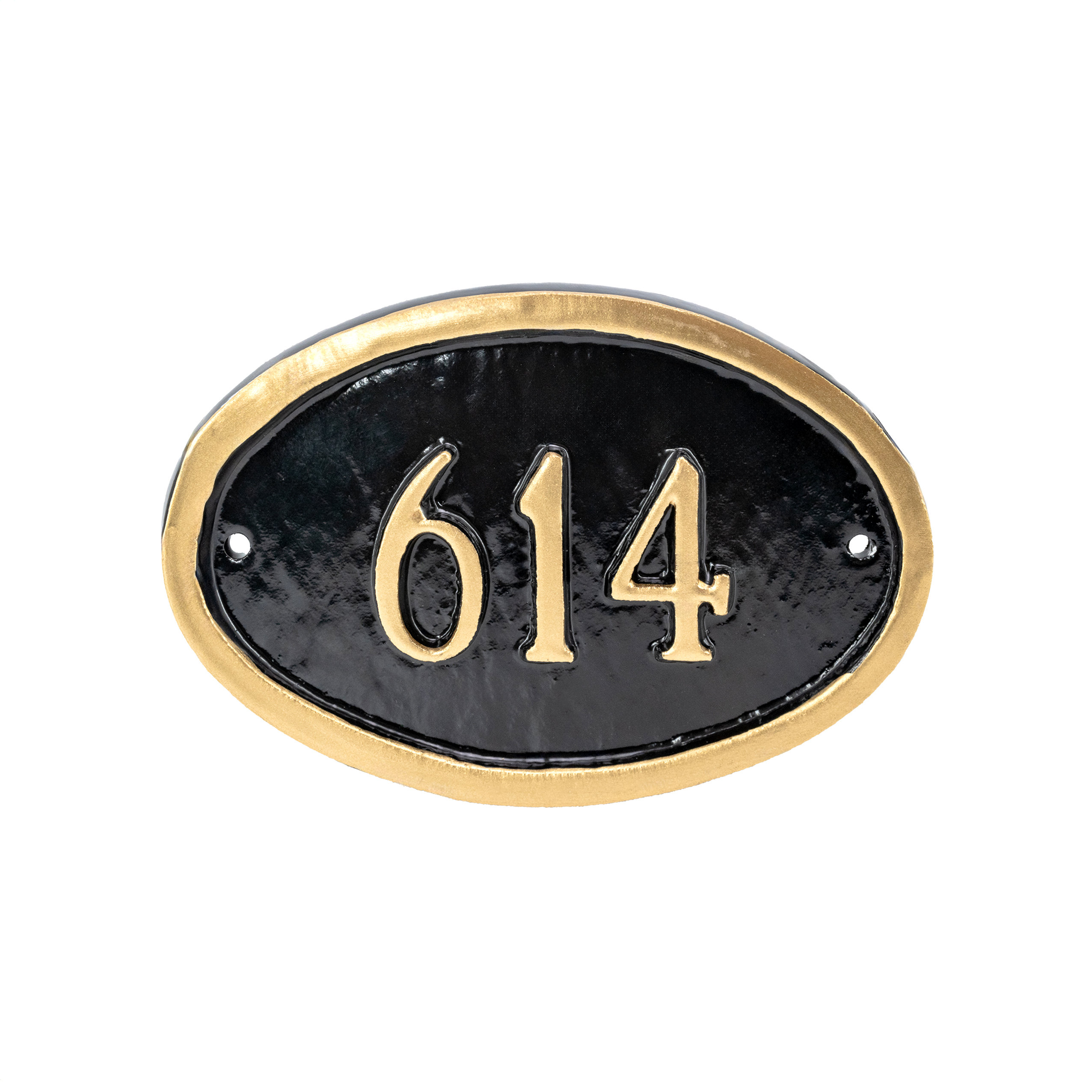 Montague Metal Products Inc. Classic Oval Address Plaque & Reviews ...