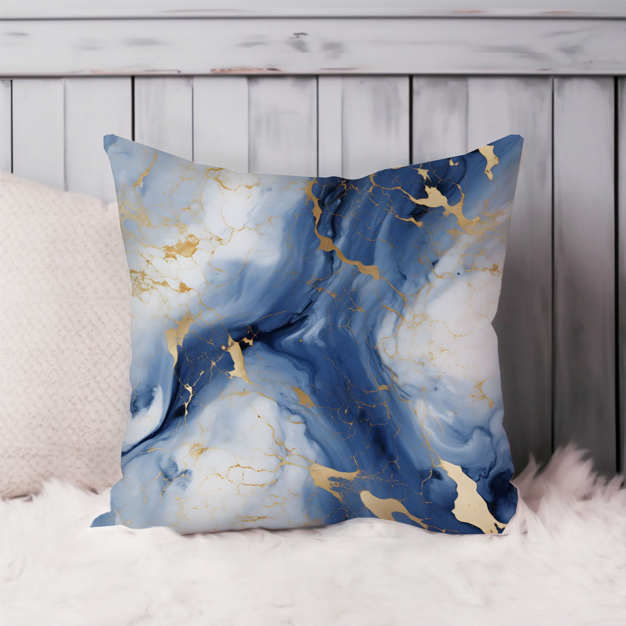 Ethan Taylor Abstract Blue Geode Crystal Dream Crystals Geode Modern ...