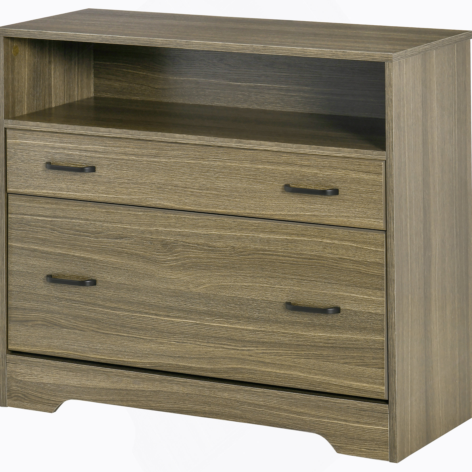 Ebern Designs Lateral File Cabinet With Shelf, Drawer Filing Cabinet ...