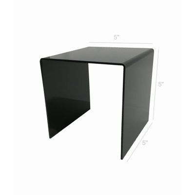Wrought Studio 1 Riser Combo Cube 3-Sided Plexiglass Pedestal Lucite ...