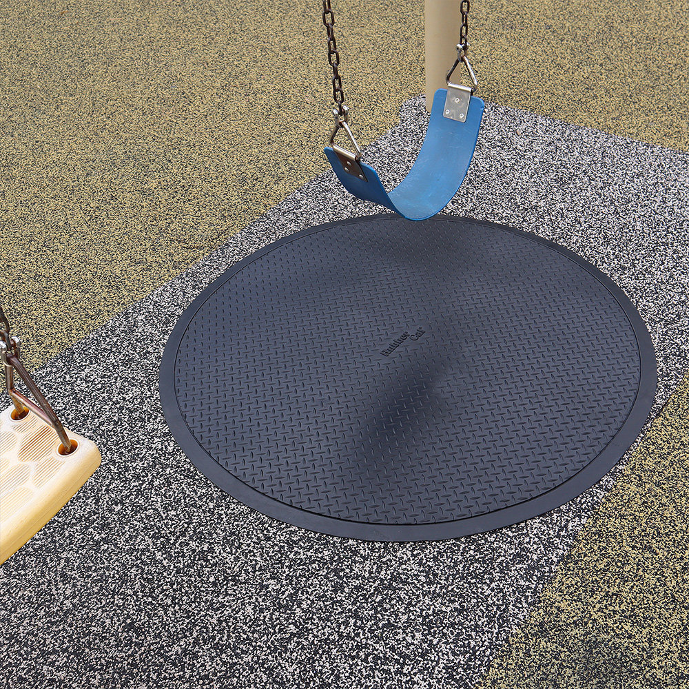 Rubber-Cal, Inc. Rubber-Cal Circular Rubber Swing Set Mat - 48 ...