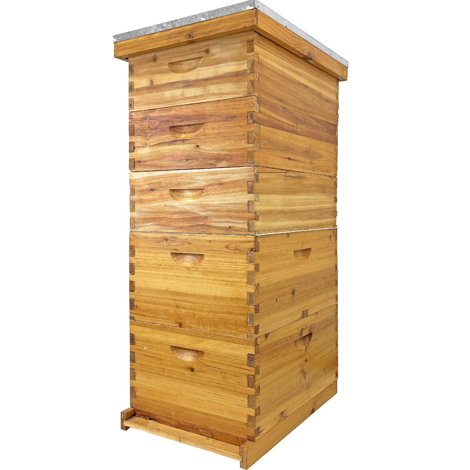 Millwood Pines Langstroth Beehive Wooden Box Kit With Waxed Boxes, 2 ...