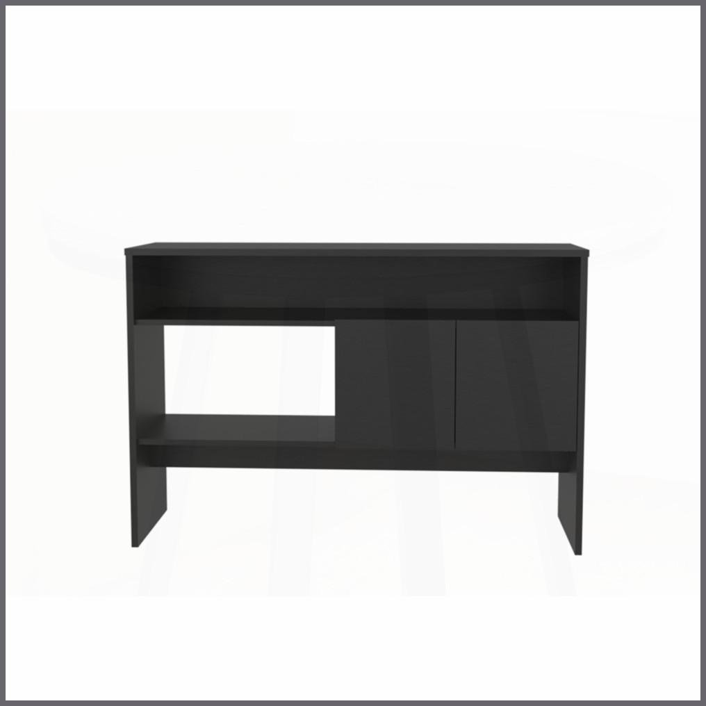 Latitude Run® Midway Black Coffee Table for Living Room, Spacious Top ...