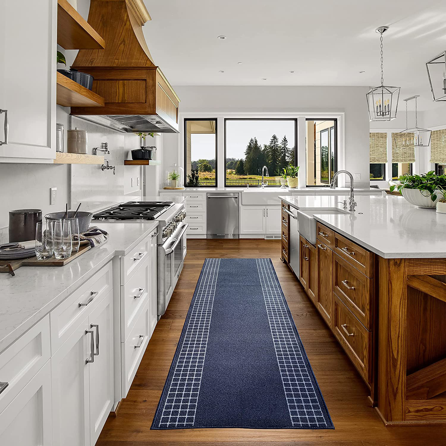 Latitude Run® Custom Size Runner Rug 31 Inch Wide X Choose Your Length ...