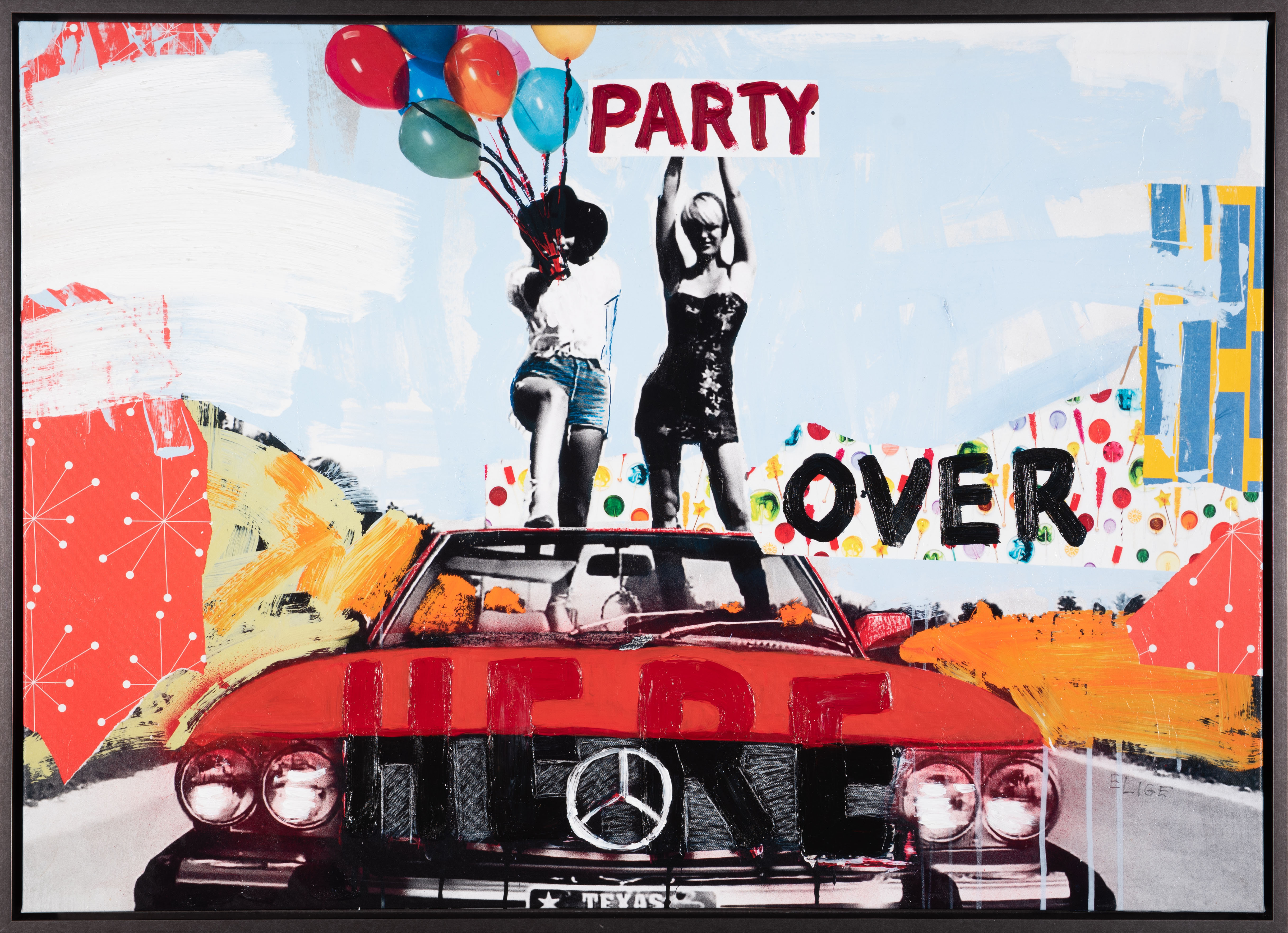 RFA Decor Party over Here by Elige - Picture Frame Painting Print on ...